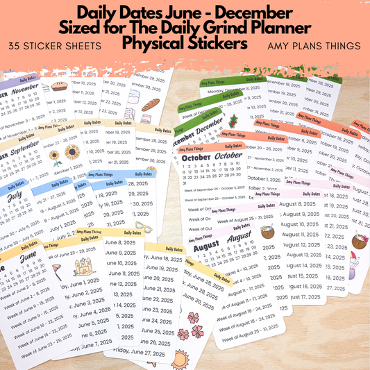 Physical Stickers – Amy Plans Things