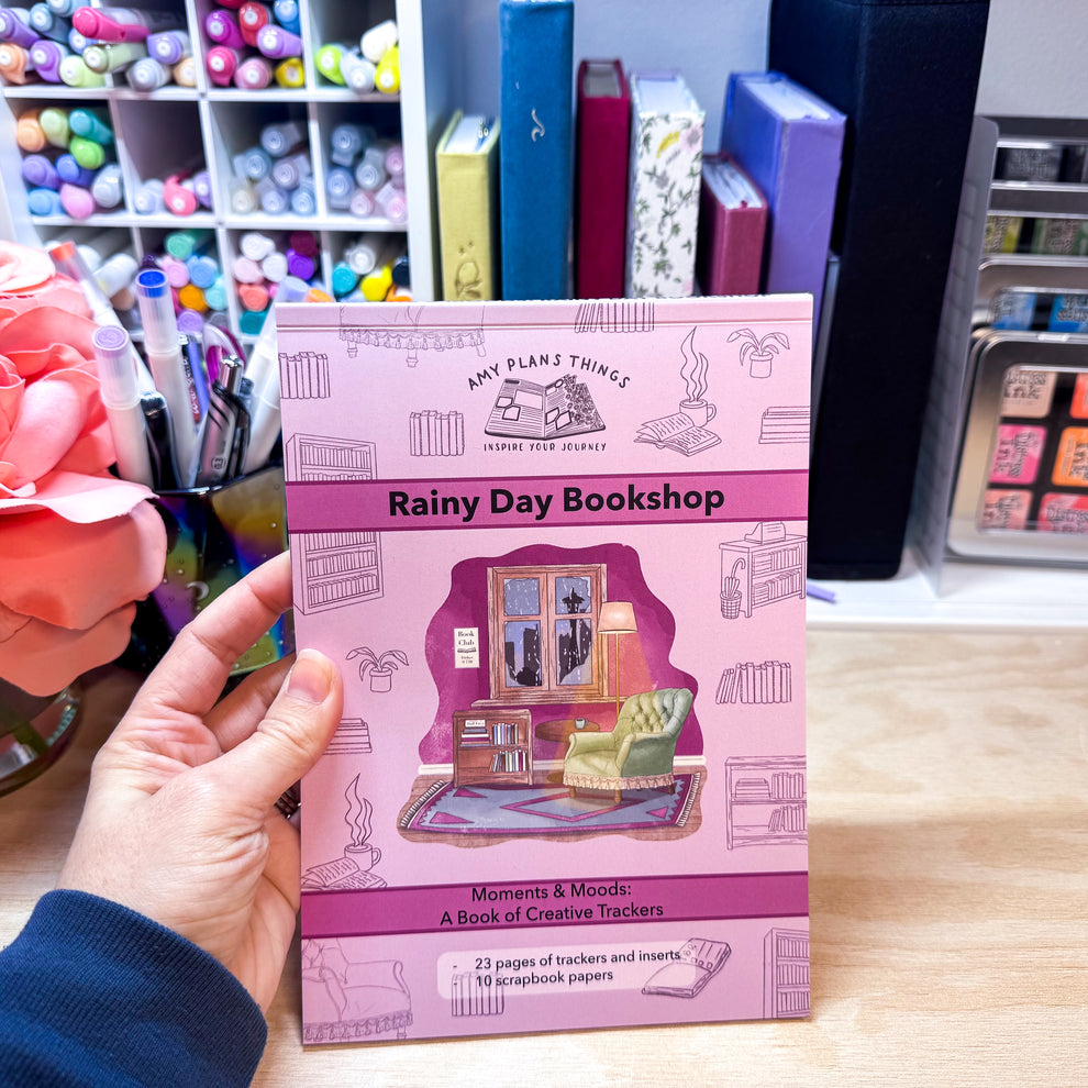 Rainy Day Bookshop Moments & Moods Book – Amy Plans Things